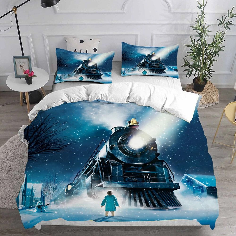 Polar Express Bedding Set, Brio Magical Adventure Santa, Christmas Film ...