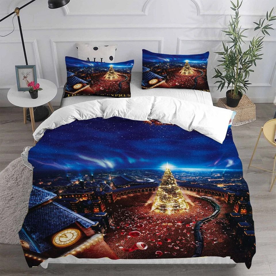 Polar Express Bedding Set, Brio Magical Adventure Santa, Christmas Film ...
